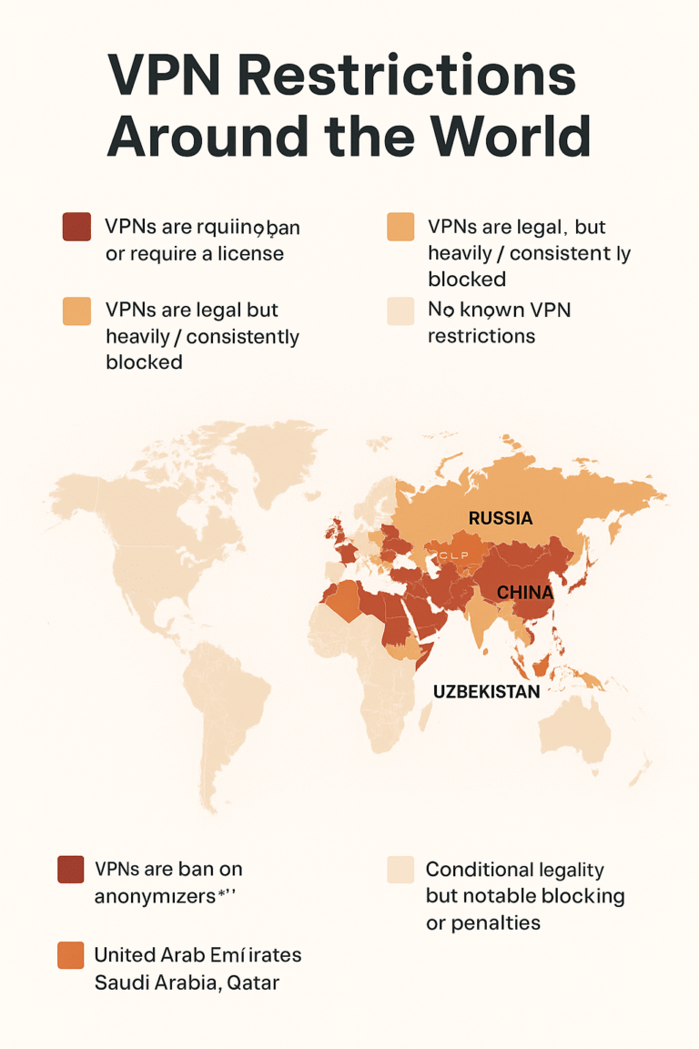 VPN Restrictions 2026 – Countries That Block Them and How to Bypass ...